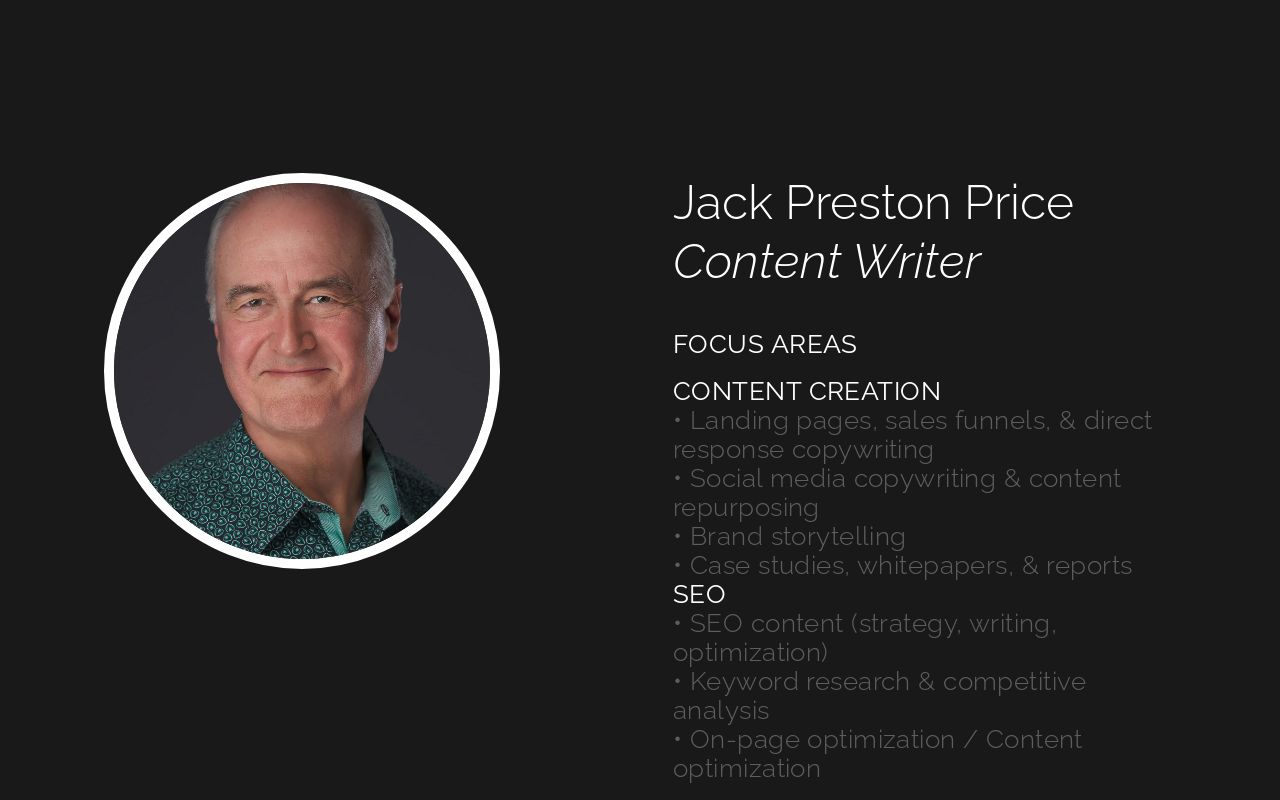 Jack Preston Price